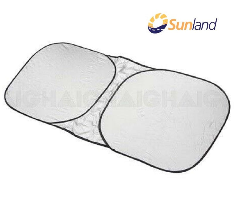 Sun Shade Interior Reflex One Piece 146 x 72 Easy Fold Keeps Car Cool ...