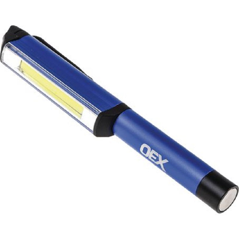 LED Pen Inspection Torch Light 120 Lumens Slim Aluminium Body Magnetic ...