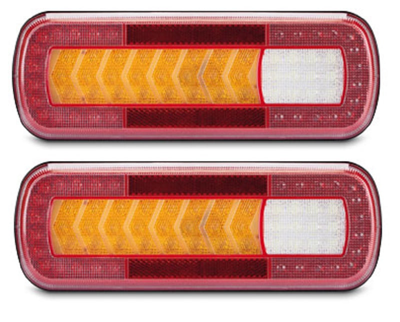 Maxilite LED Rear Stop Tail Reverse Light & Sequential Indicator Refle ...