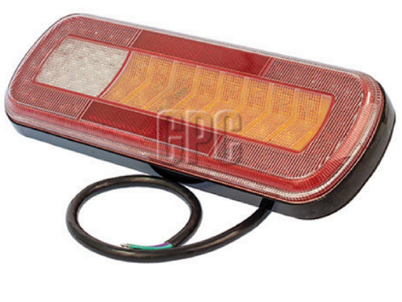 Maxilite LED Tail Light with Stop Tail Sequential Indicator Reflector ...
